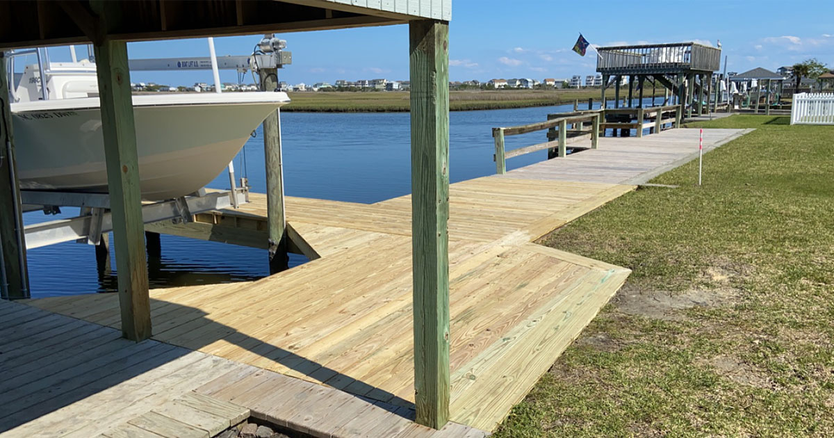 The Best Dock Building In Holly Springs, NC